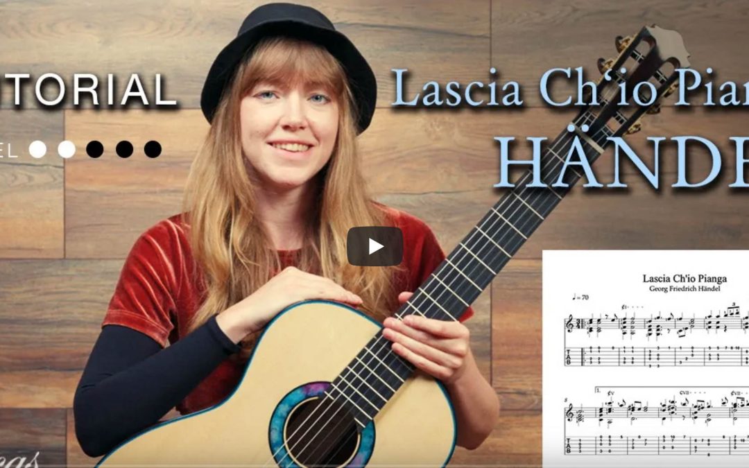 Master Georg Friedrich Händel’s Lascia Ch’io Pianga on – Siccas Guitars