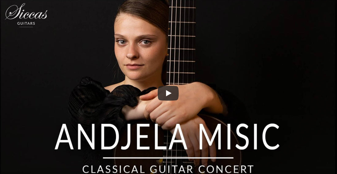 Andjela Misic — Classical Guitarist – Siccas Guitars