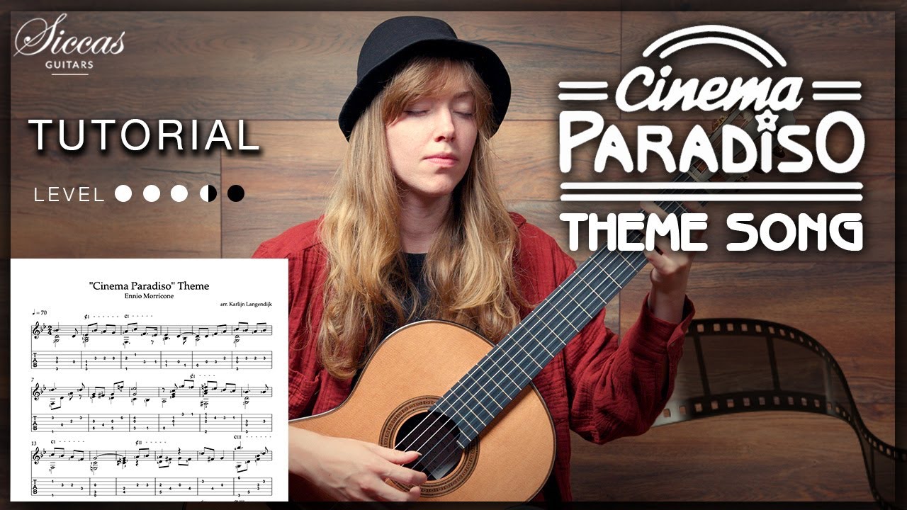 Film Music on Classical Guitar – Siccas Guitars